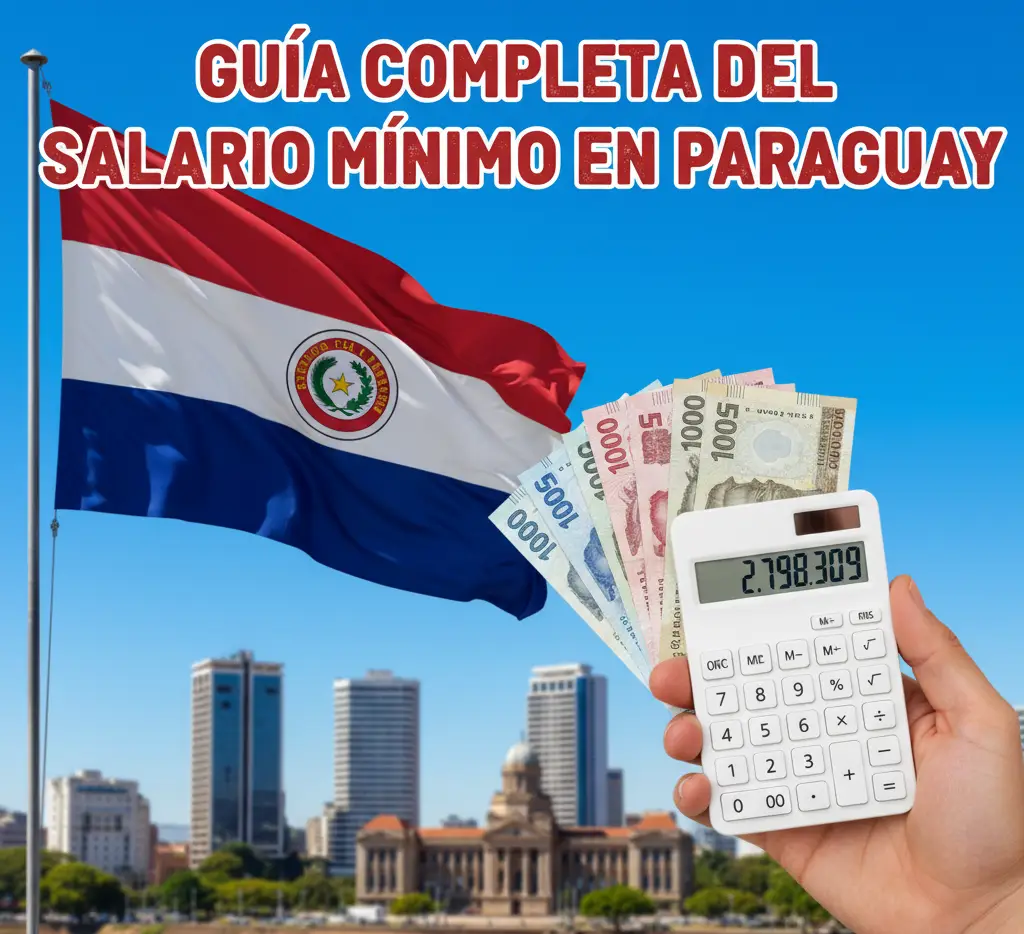 Salario Mínimo Paraguay 2026: ₲3.044.000 desde Julio | Tabla Oficial MTESS
